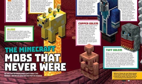The Minecraft mobs That never Were - Minecraft World Magazine | Everand
