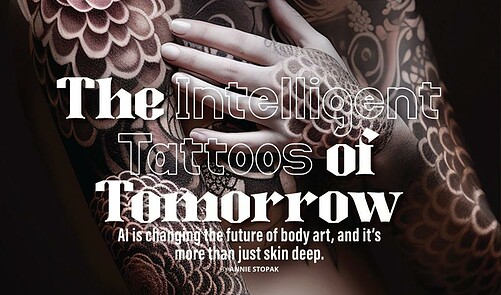 The Intelligent Tattoos of Tomorrow - Inked | Everand