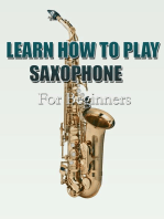 Tenor Sax Altissimo Finger Chart | PDF