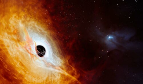 The Brightest Quasar Ever Seen Is Powered By A Black Hole That Eats A ...