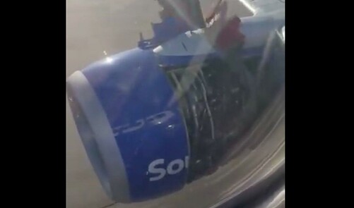 Engine Part Falls Off Boeing Plane As Southwest Airlines Flight Takes ...
