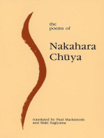 Nakahara Chuuya - Five Poems | PDF | Poetry