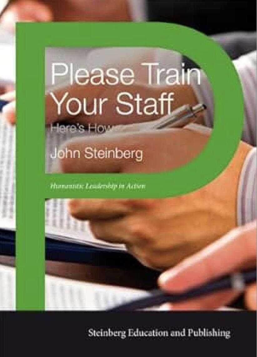 Please Train Your Staff: Here's How by John Steinberg (Ebook) - Read ...