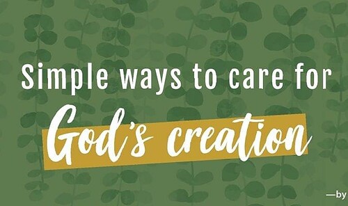 Simple Ways To Care For God’s Creation - JOY Magazine | Everand
