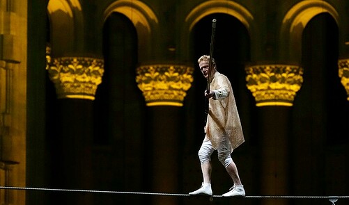 Philippe Petit Recreates High-wire Walk Between World Trade Center's ...
