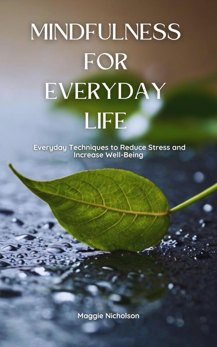 Mindfulness for Everyday Life: Everyday Techniques to Reduce Stress and ...
