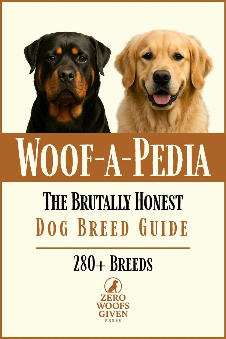 Woof-A-Pedia: The Brutally Honest Dog Breed Guide by Zero Woofs Given ...