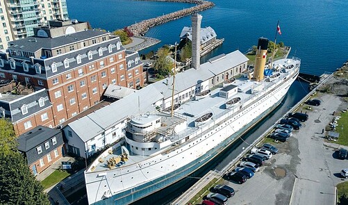 Edwardian Excellence The Historic Steamship Keewatin In Her New Home In ...