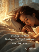 Stop Overthinking | PDF | Thought | Mindfulness