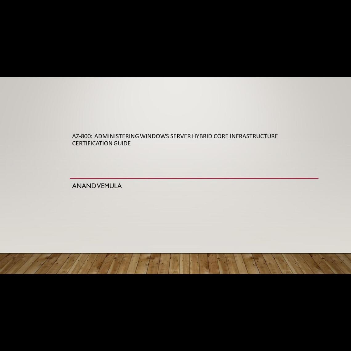 AZ-800: Administering Windows Server Hybrid Core Infrastructure ...