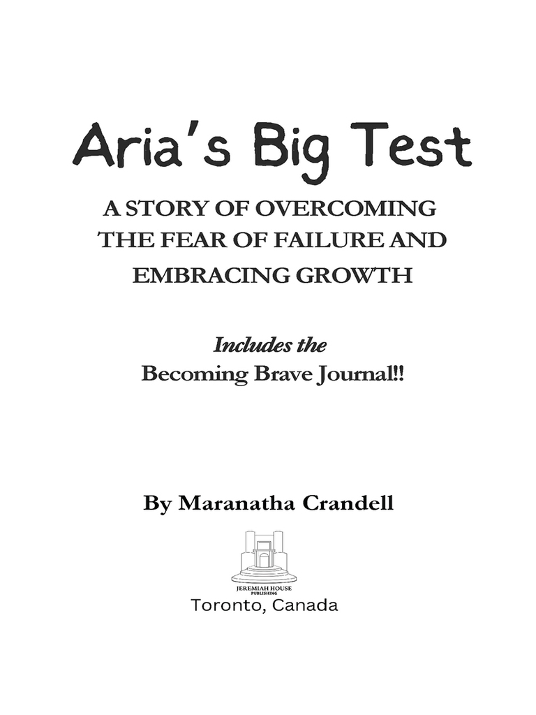 Aria's Big Test by Maranatha Crandell (Ebook) - Read free for 30 days