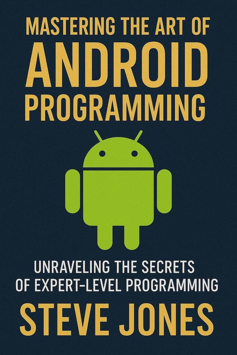 Mastering The Art Of Android Programming Unraveling The Secrets Of Expert Level Programming By