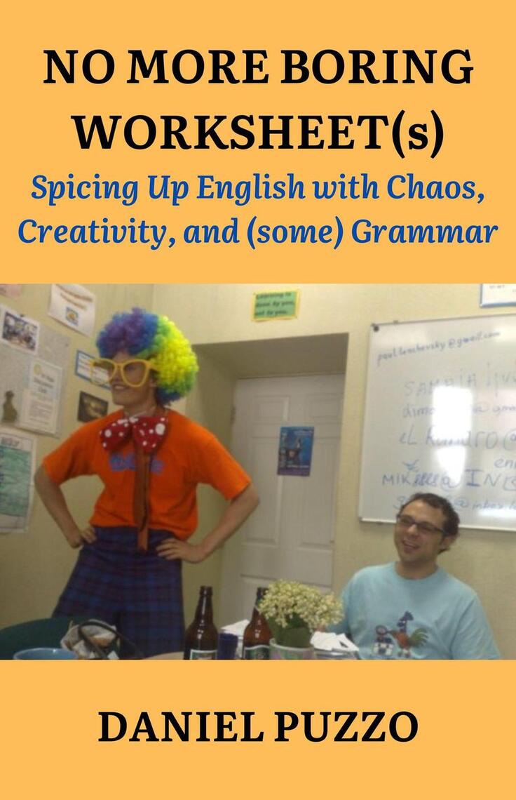 No More Boring Worksheet(s): Spicing Up English with Chaos, Creativity ...