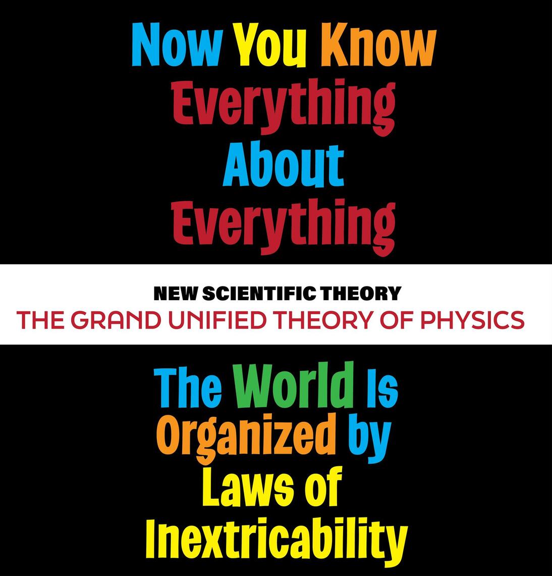 Now You Know Everything About Everything by Sharon Esther Lampert ...