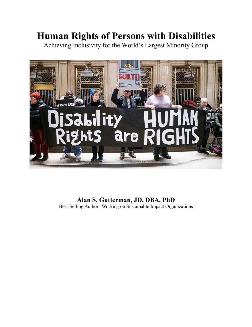 Human Rights of Persons with Disabilities: Achieving Inclusivity for ...