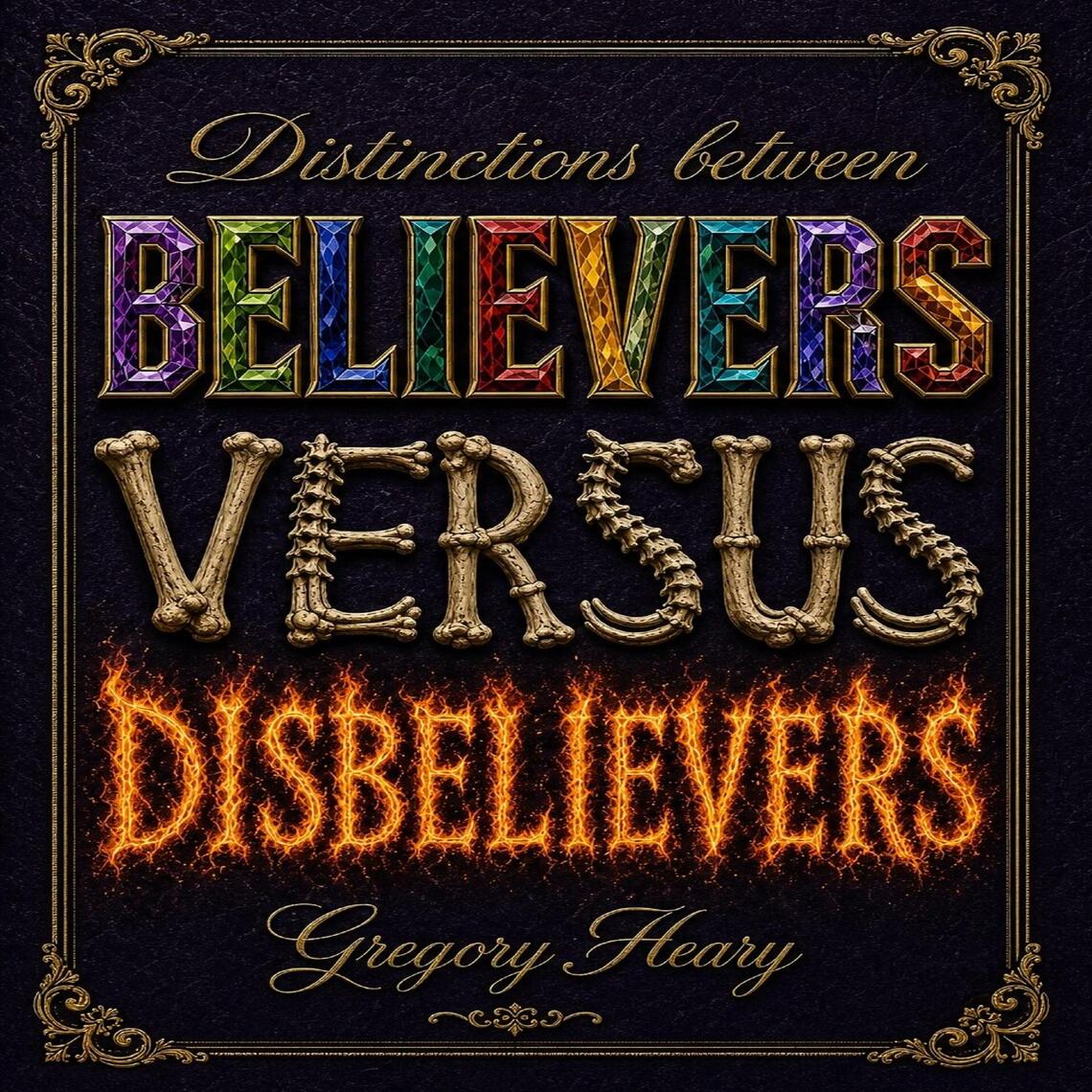 Distinctions between Believers versus Disbelievers by Gregory Heary ...