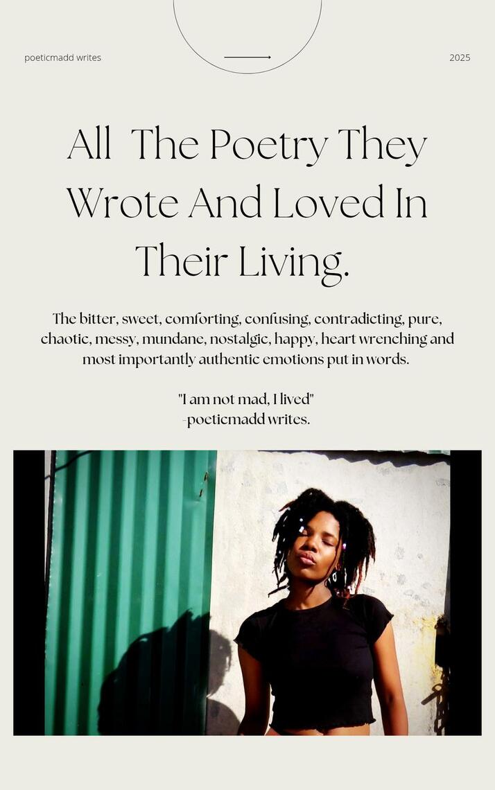 All The Poetry They Wrote And Loved In Their Living by Poeticmadd ...