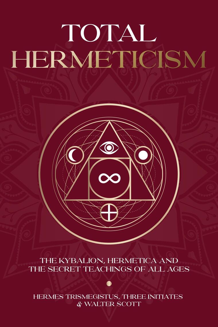 Total Hermeticism Philosophy Collection by Hermes Trismegistus, Three ...