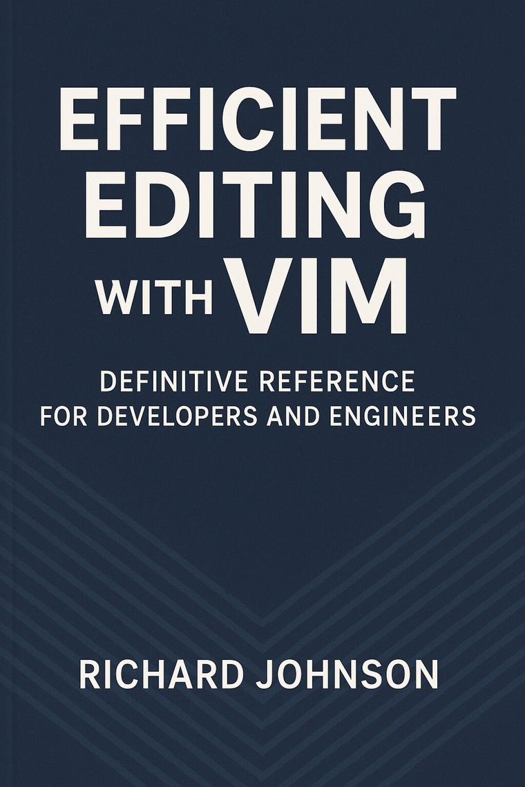 Efficient Editing with Vim by Richard Johnson (Ebook) - Read free for 30 days