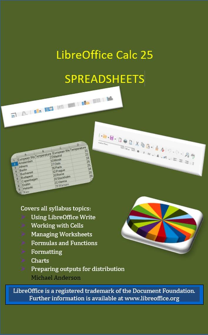 LibreOffice Calc 25 Spreadsheets by Michael Anderson (Ebook) - Read free for 30 days