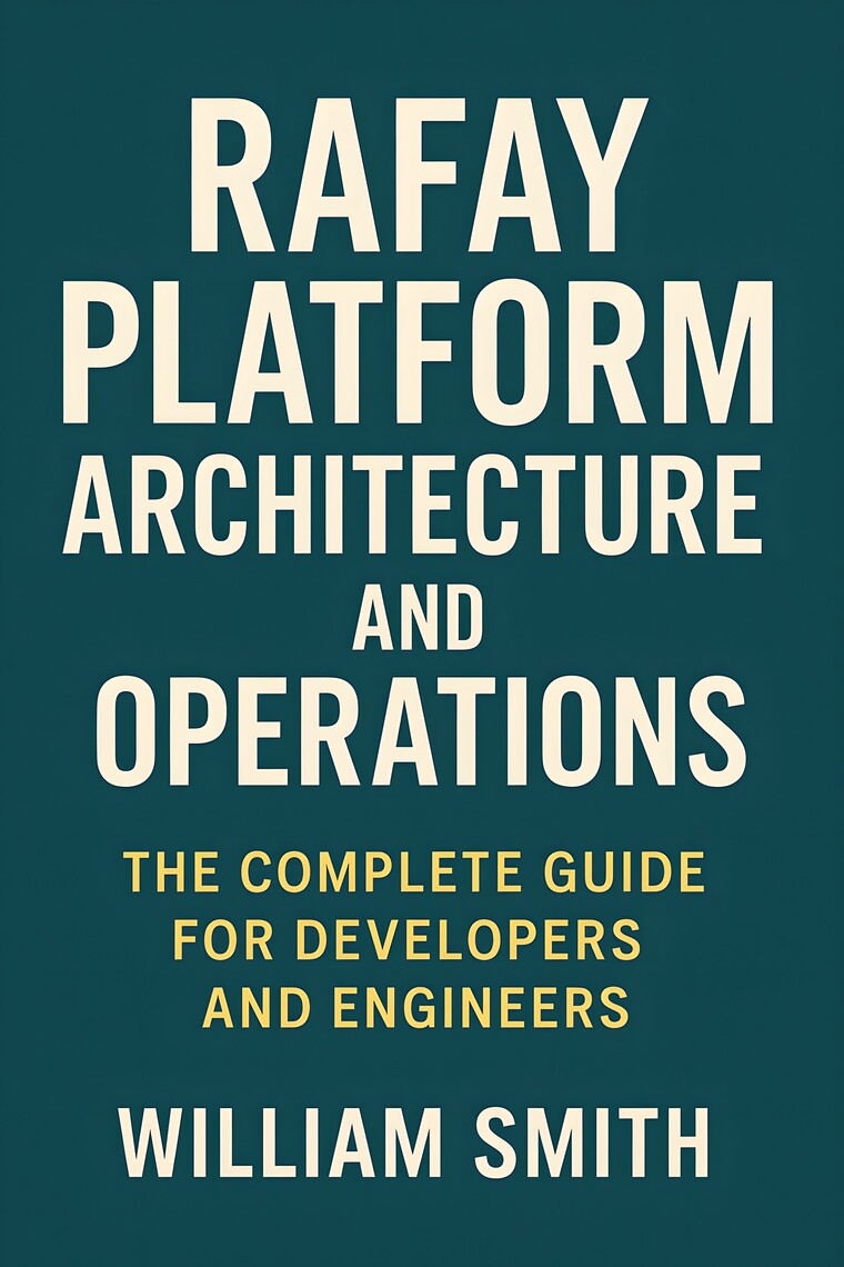 Rafay Platform Architecture and Operations by William Smith (Ebook ...