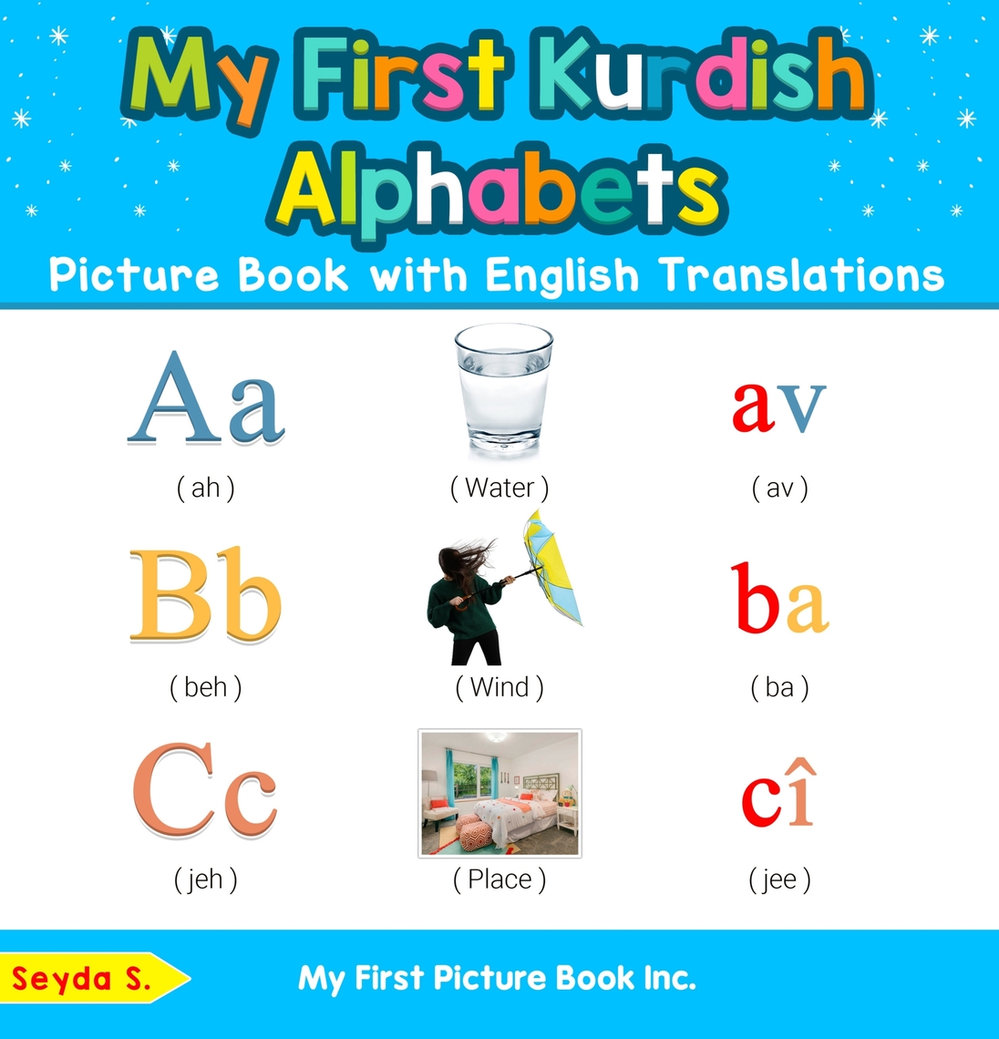 My First Kurdish Alphabets Picture Book with English Translations by ...