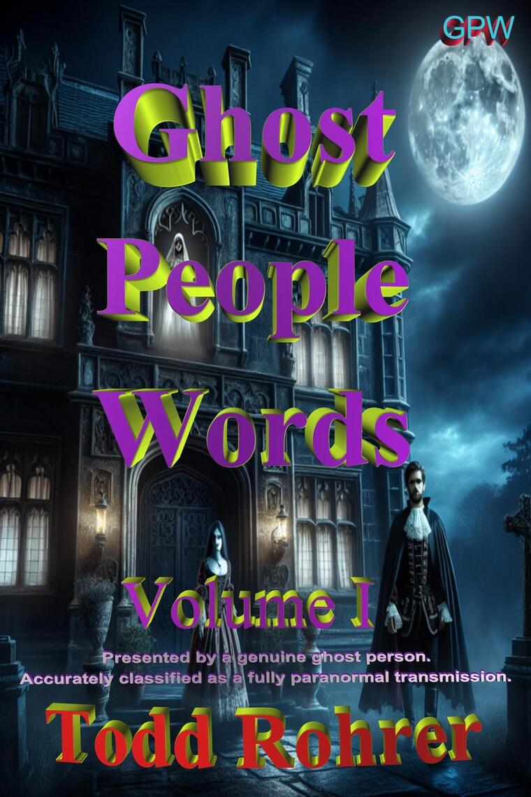 Ghost People Words by Todd Rohrer (Ebook) - Read free for 30 days