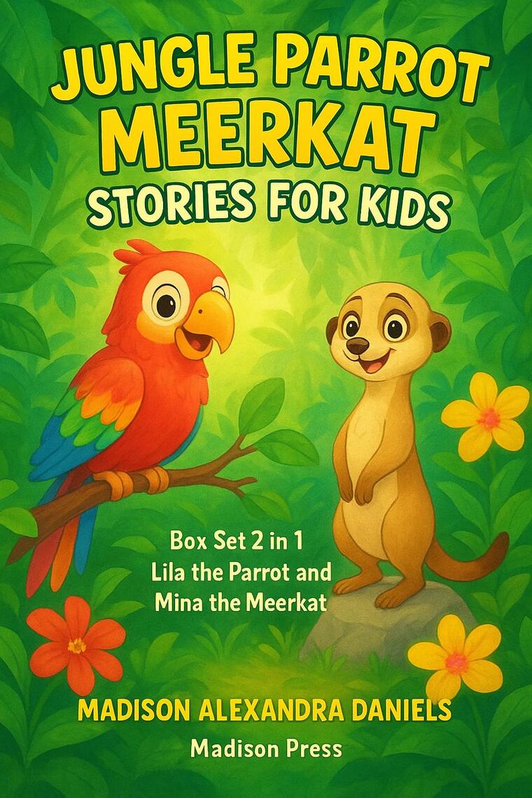 Jungle Parrot Meerkat Stories for Kids Box Set 2 in 1 Lila the Parrot ...