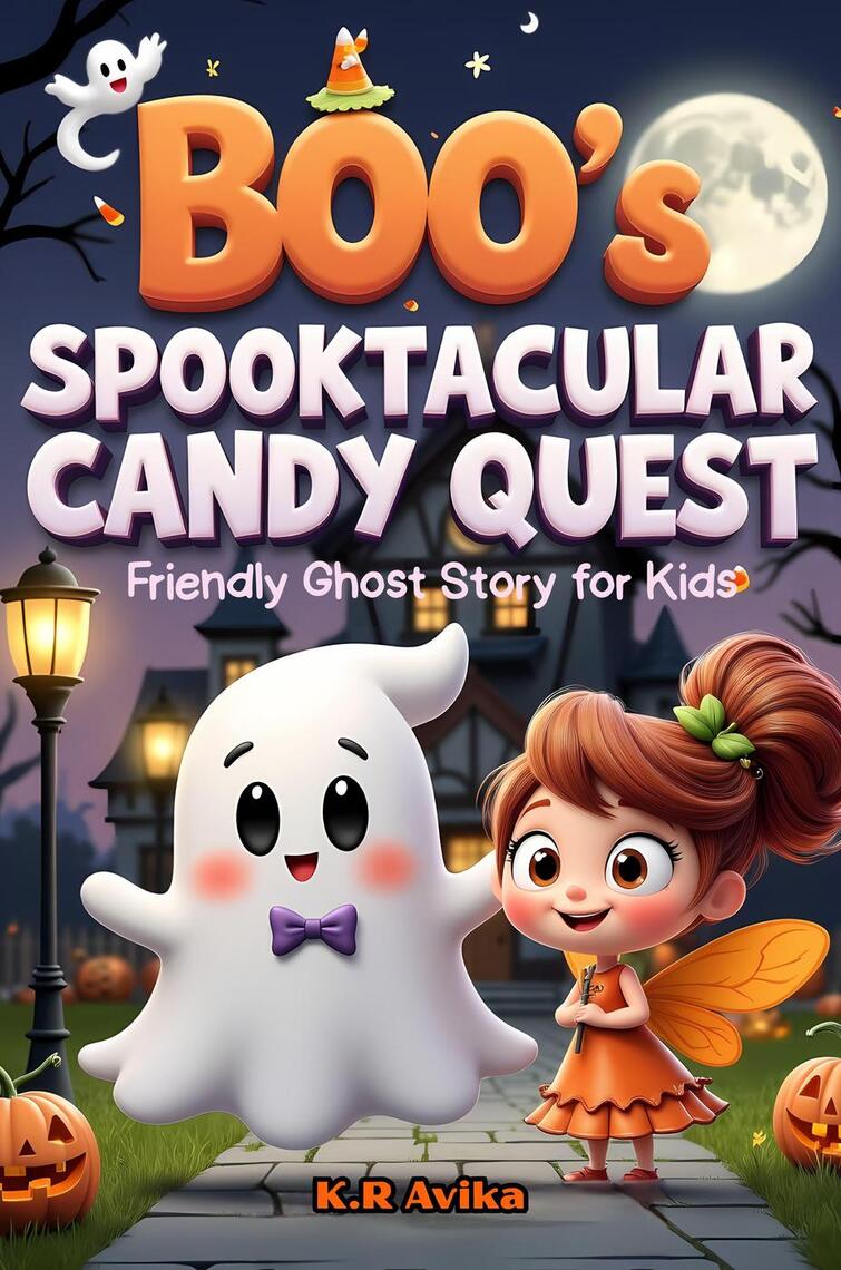 Boo's Spooktacular Candy Quest: Friendly Ghost Story for Kids by K.R ...