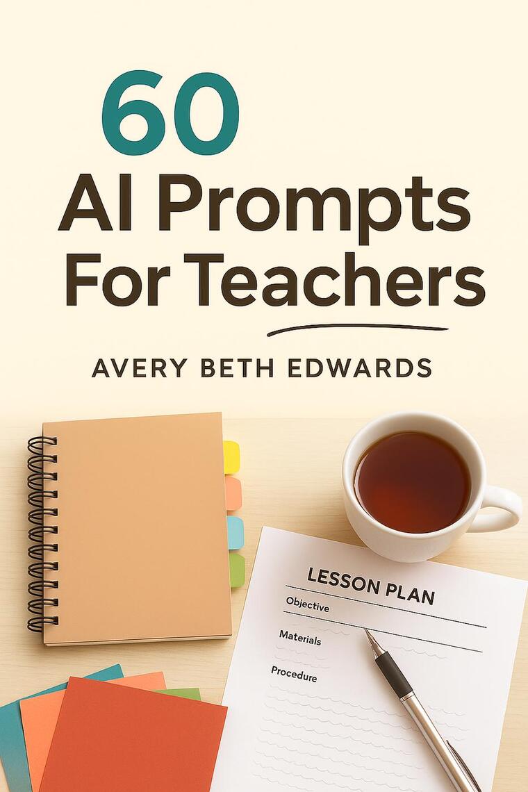 60 AI Prompts For Teachers by Avery Beth Edwards (Ebook) - Read free ...