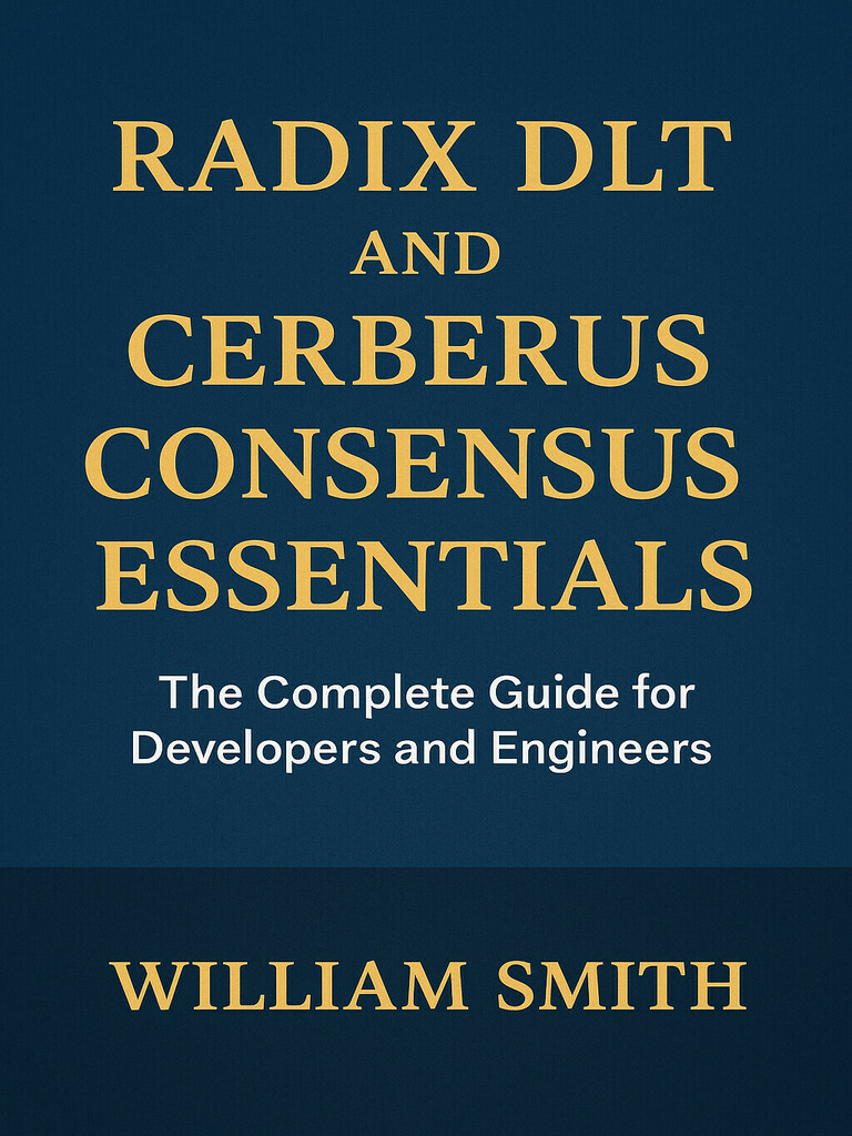 Radix DLT and Cerberus Consensus Essentials by William Smith (Ebook ...
