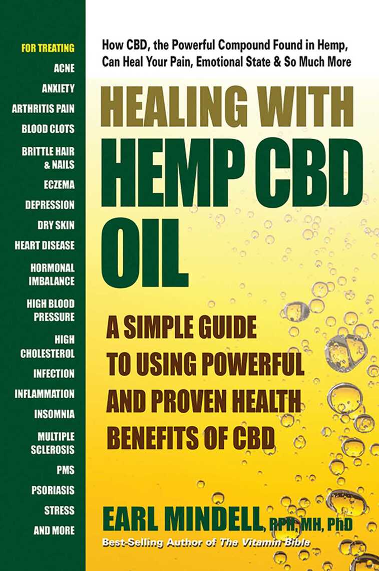 Healing With Hemp CBD Oil by Earl Mindell (Ebook) - Read free for 30 days