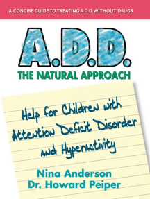 A.D.D. The Natural Approach by Nina Anderson, Howard Peiper (Ebook ...