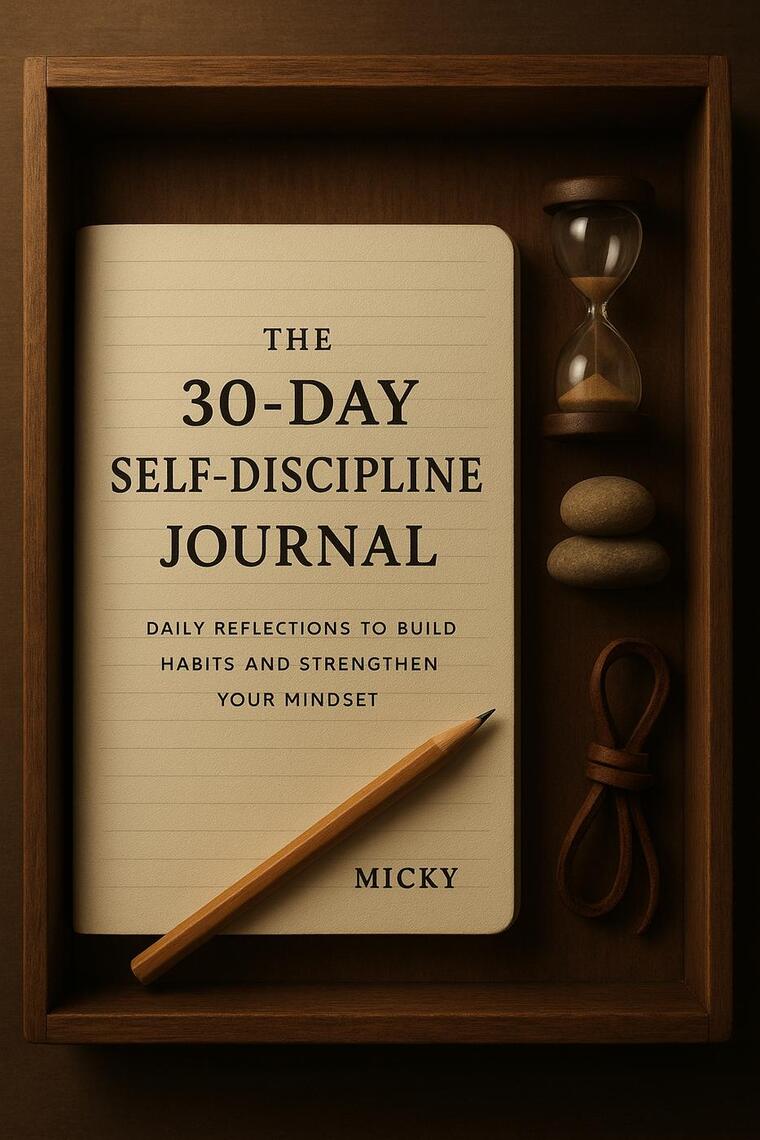The 30-Day Self-Discipline Journal: Daily Reflections to Build Habits ...