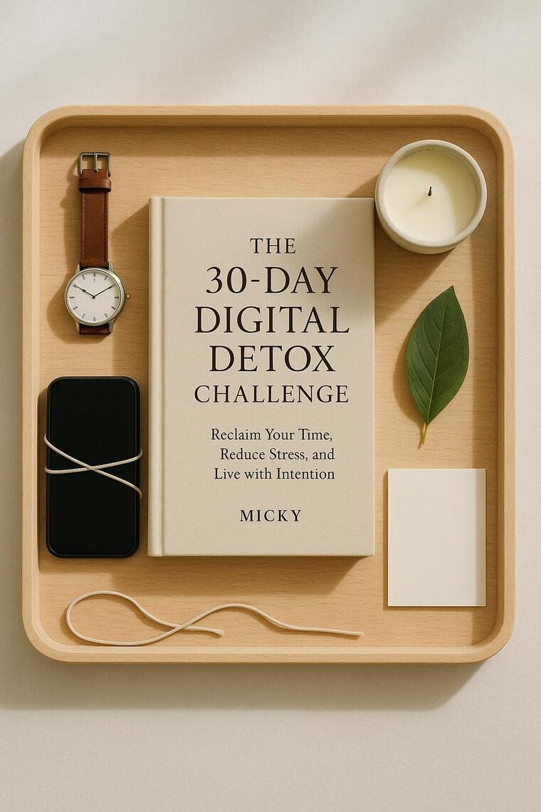 The 30-Day Digital Detox Challenge: Reclaim Your Time, Reduce Stress ...