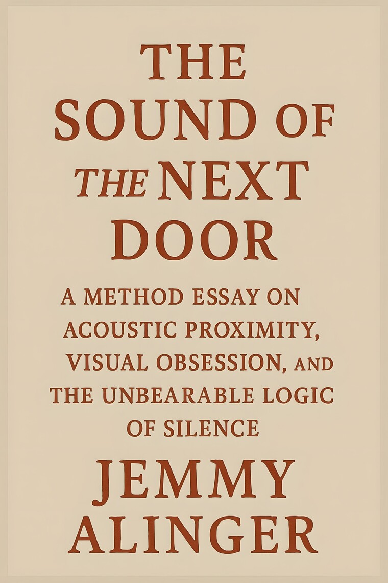 The Sound of the Next Door by Jemmy Alinger, AI Assisted Tools (Ebook ...
