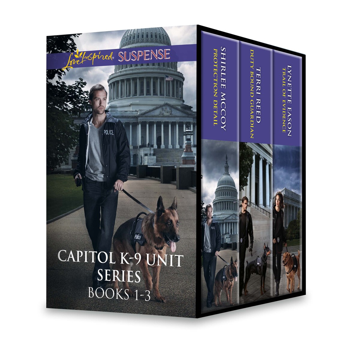Capitol K-9 Unit Series Books 1-3 by Shirlee McCoy, Terri Reed, Lynette ...