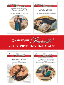Harlequin Presents July 2015 - Box Set 1 of 2 by Sharon Kendrick ...