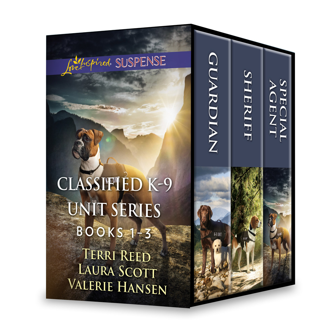 Classified K-9 Unit Series Books 1-3 by Terri Reed, Laura Scott ...