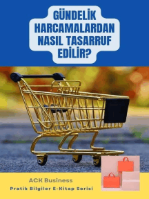 GÜNDELİK HARCAMALARDAN NASIL TASARRUF EDİLİR? by ACK Business (Ebook ...