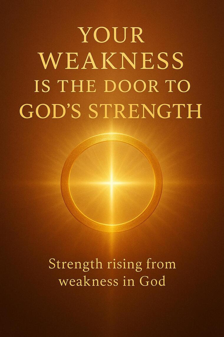 Your Weakness Is the Door to God’s Strength by LEMESSAGEOFTHECROSS ...