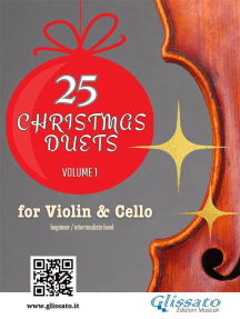 25 Christmas Duets for Violin and Cello – Volume 1 by Wolfgang Amadeus ...