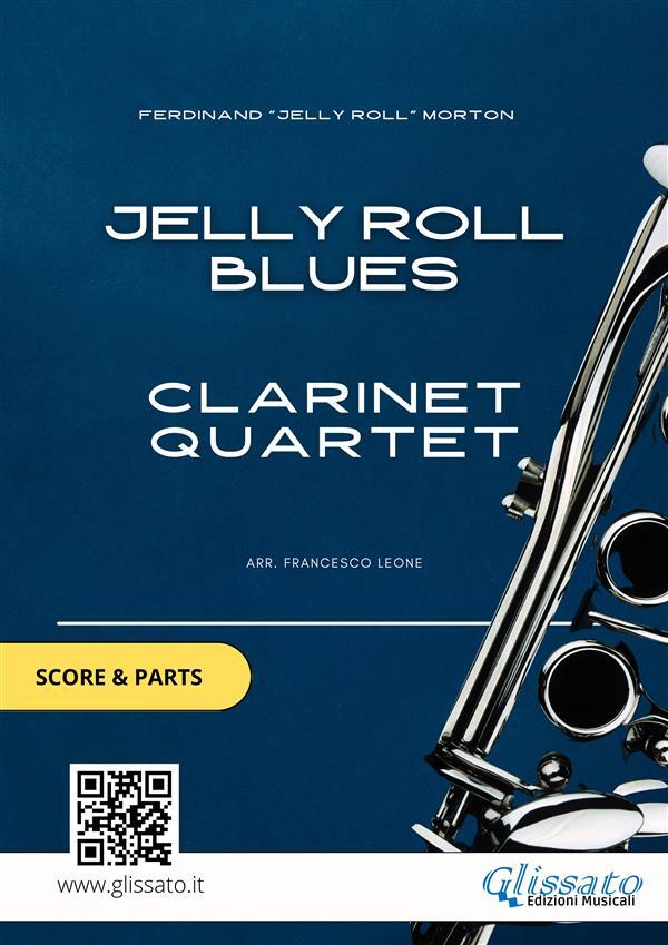Clarinet Quartet score & parts "Jelly Roll Blues" by Francesco Leone ...