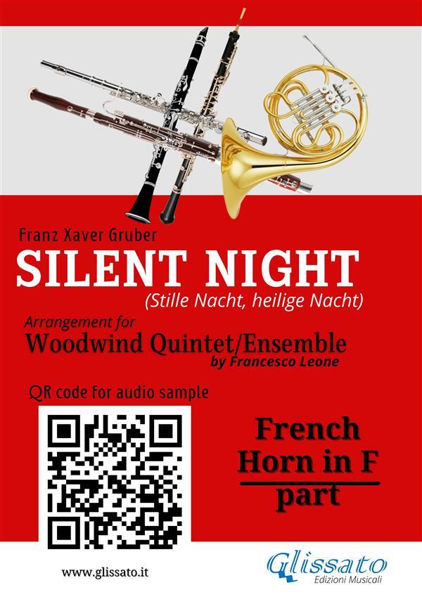 French Horn in F part of "Silent Night" for Woodwind Quintet/Ensemble ...