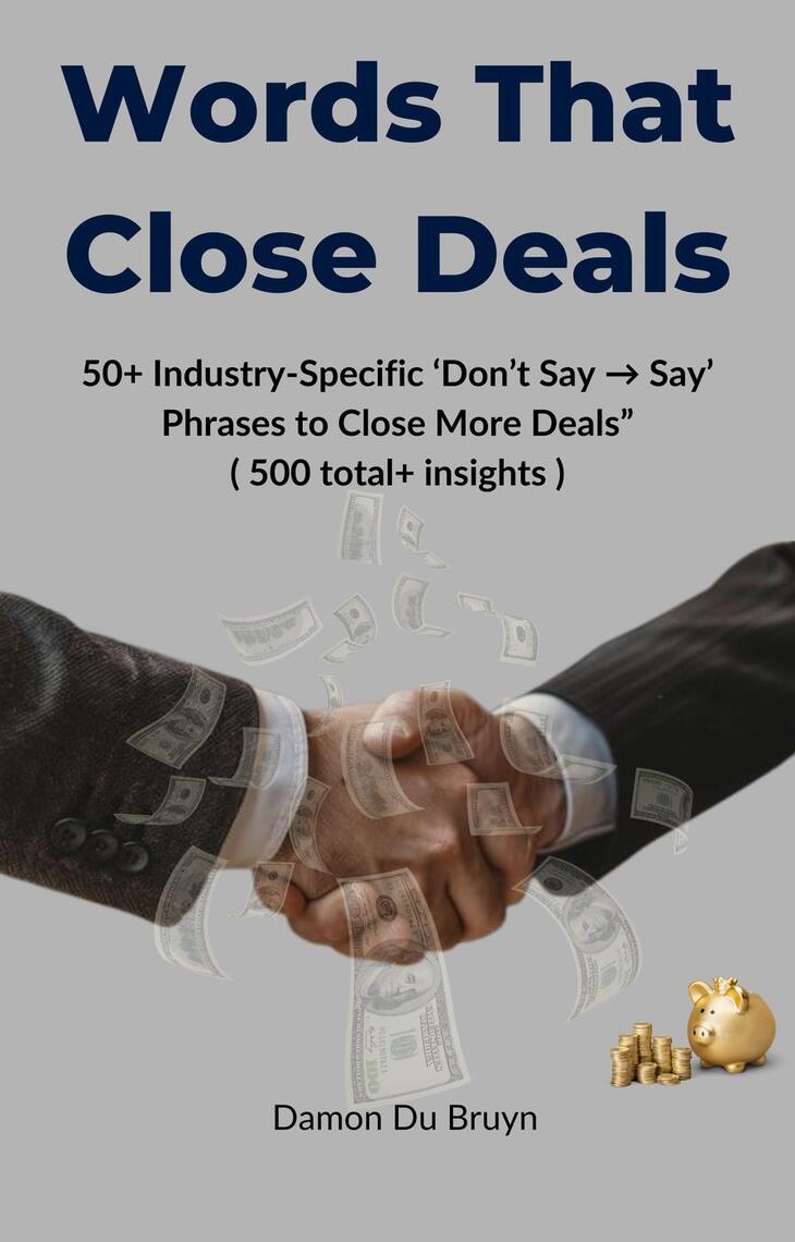 Words That Close Deals by Damon (Ebook) - Read free for 30 days