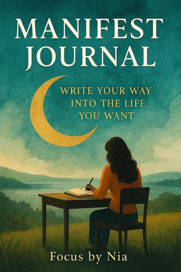 Manifest Journal: Write Your Way into the Life You Want by Focus by Nia ...