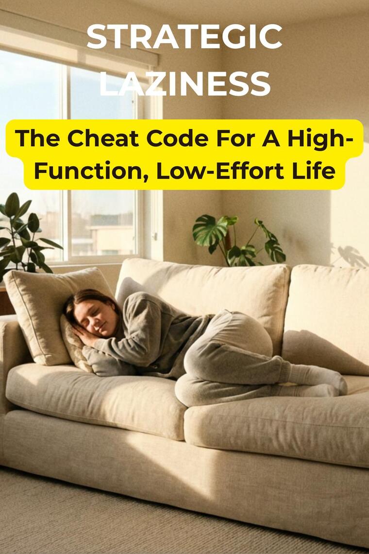 STRATEGIC LAZINESS : The Cheat Code for a High-Function, Low-Effort ...