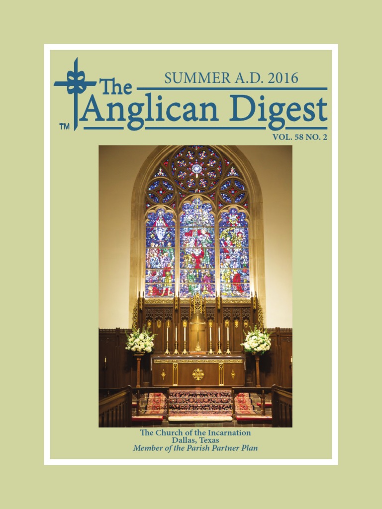 Issues Archive - The Anglican Digest