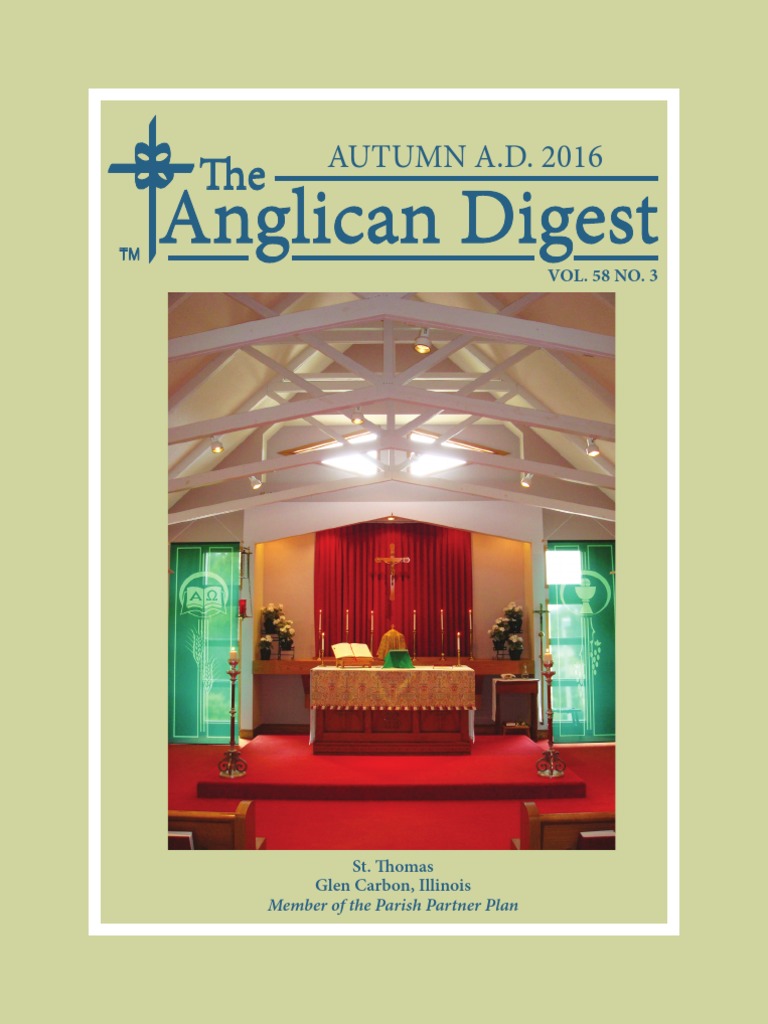 Issues Archive - The Anglican Digest